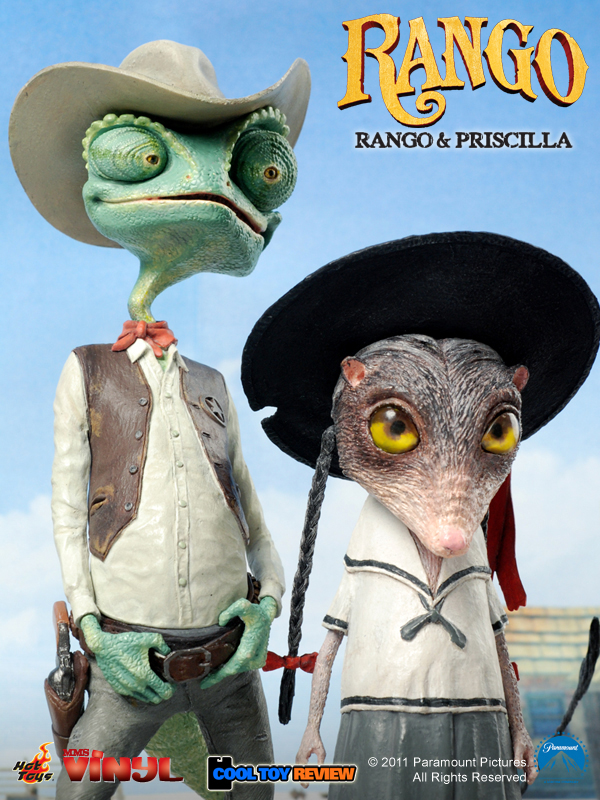 [Hot Toys] MMSV06 - Rango: Rango & Priscilla - M.C.F.
