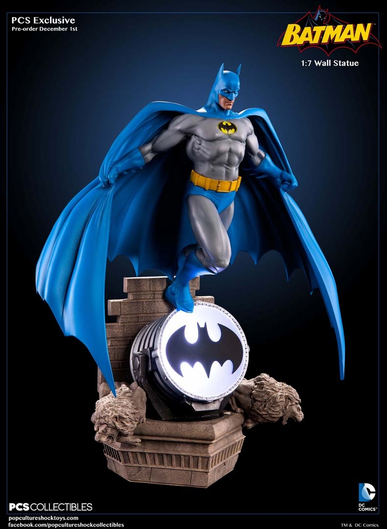 Pop Culture Shock Collectibles Debuts Batman Wall Statue